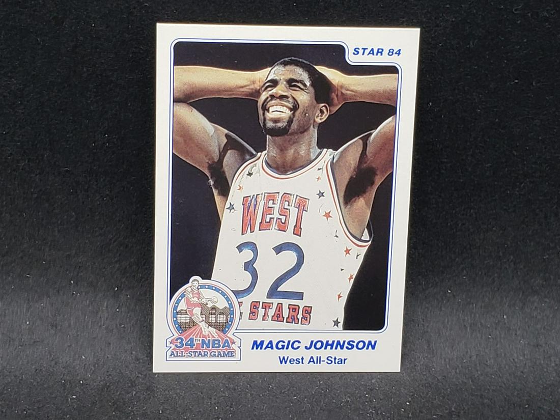 1984 Star Magic Johnson All Star #21