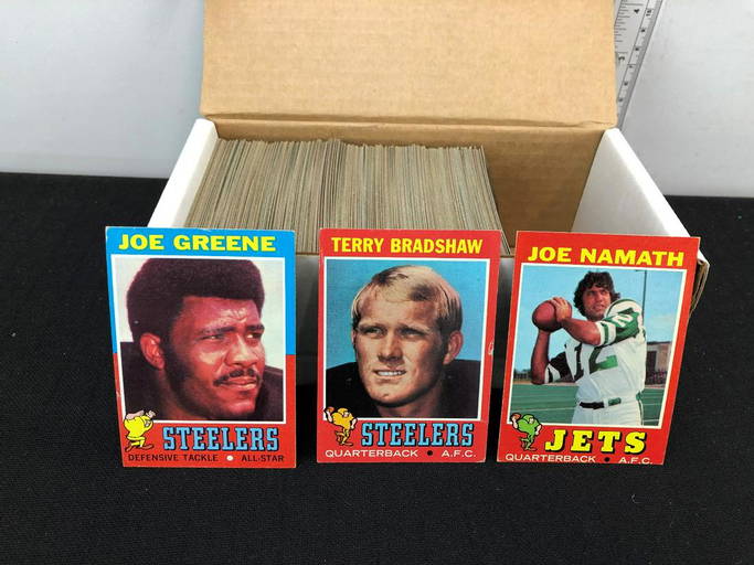 1971 Topps Football Complete Set Set Seems To Average