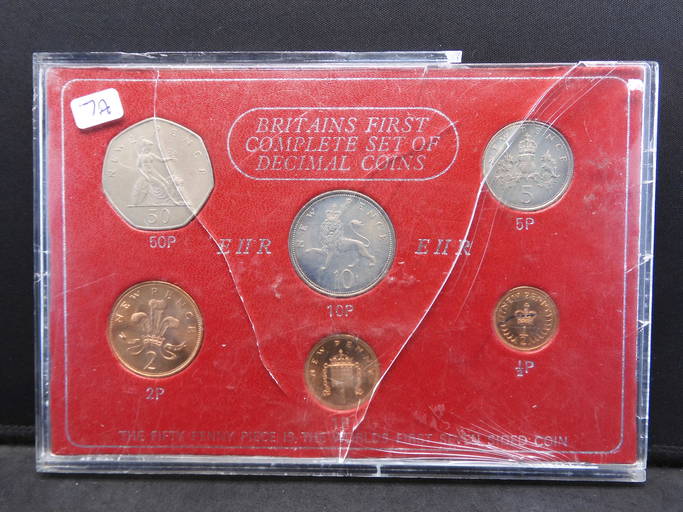 Britainâ€™s First Complete Set of Decimal Coins. BU. - Dec 10, 2020 ...