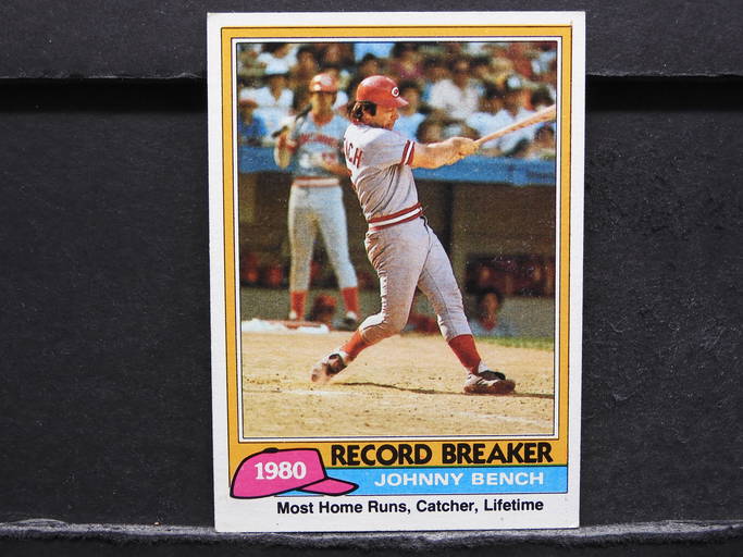 1981 Topps #201 Johnny Bench