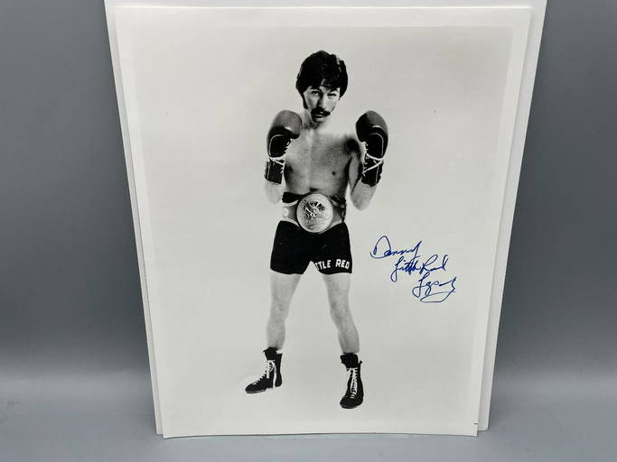 Danny "little Red" Lopez Signed Picture Sportraits