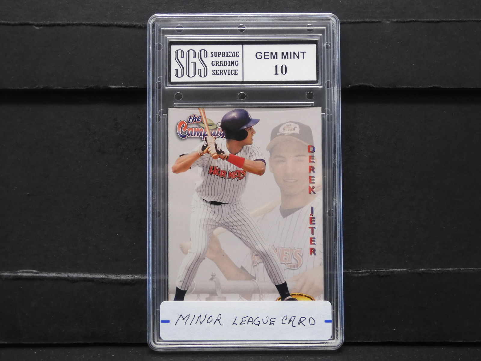 Derek Jeter Minor League Graded Card
