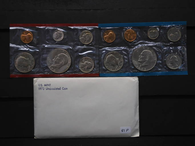 1973 P & D Us Mint Uncirculated Set