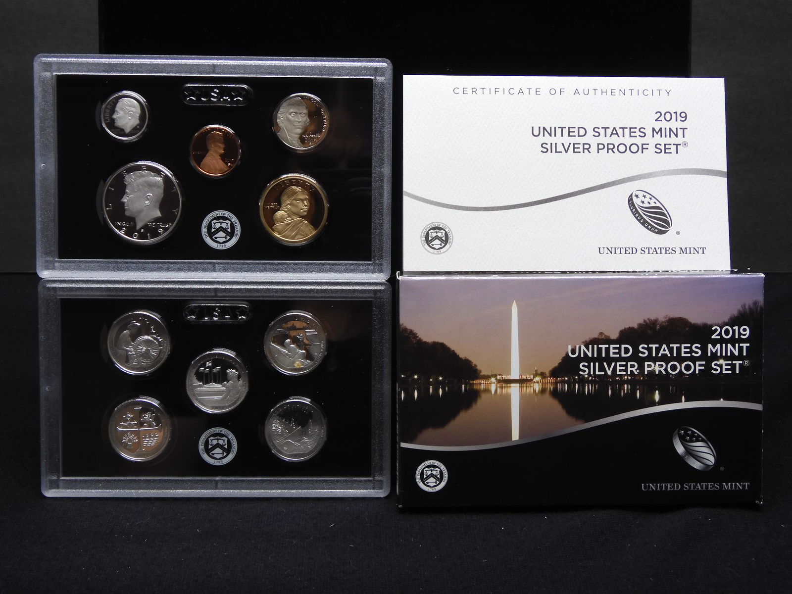 2019 S Silver Proof Set.
