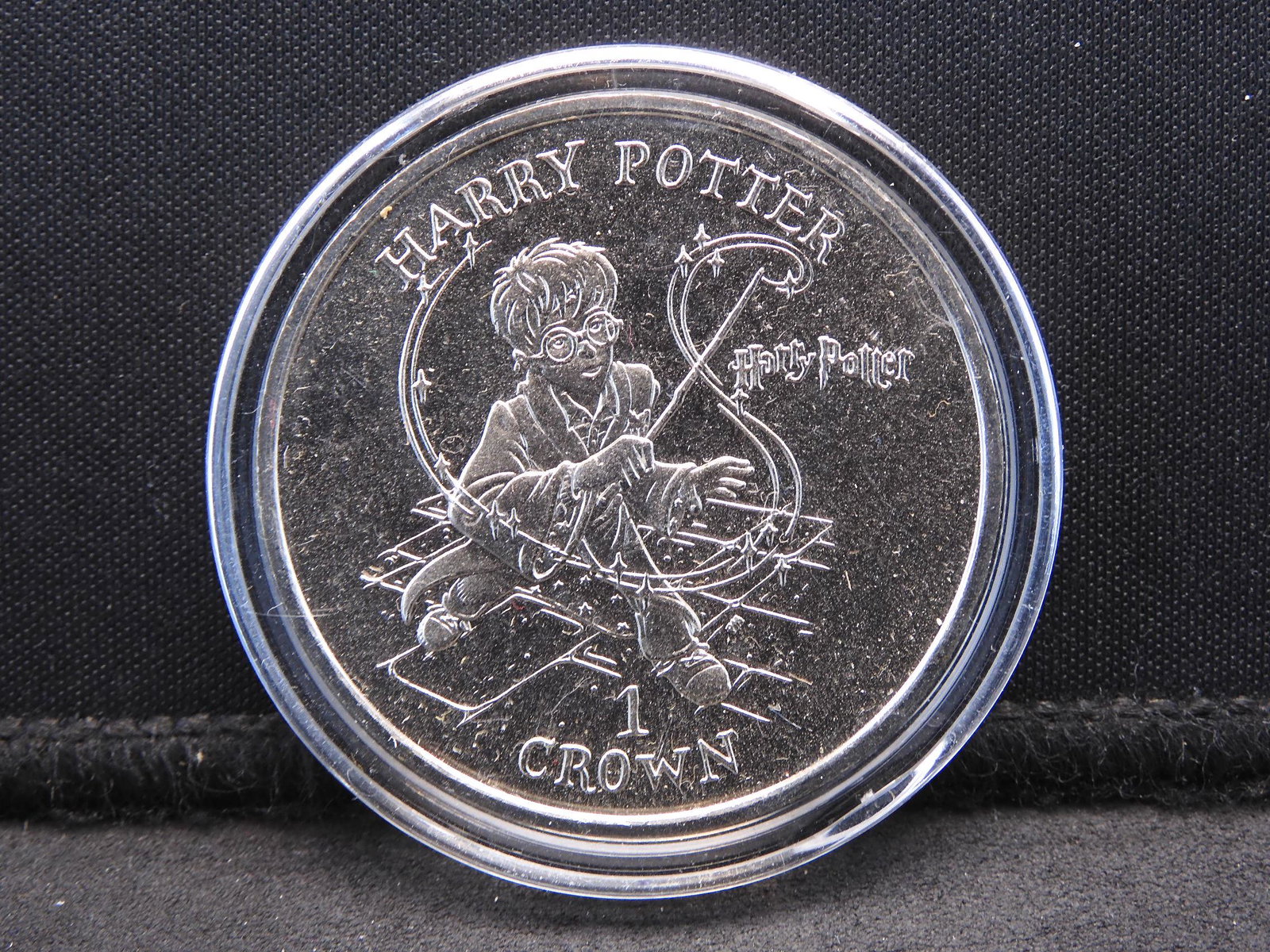 2001 Isle Of Man Harry Potter 1 Crown
