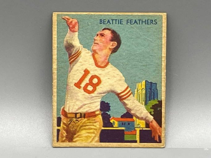 1935 National Chicle Beattie Feathers #23 - Rare Issue - Aug 04, 2021 ...