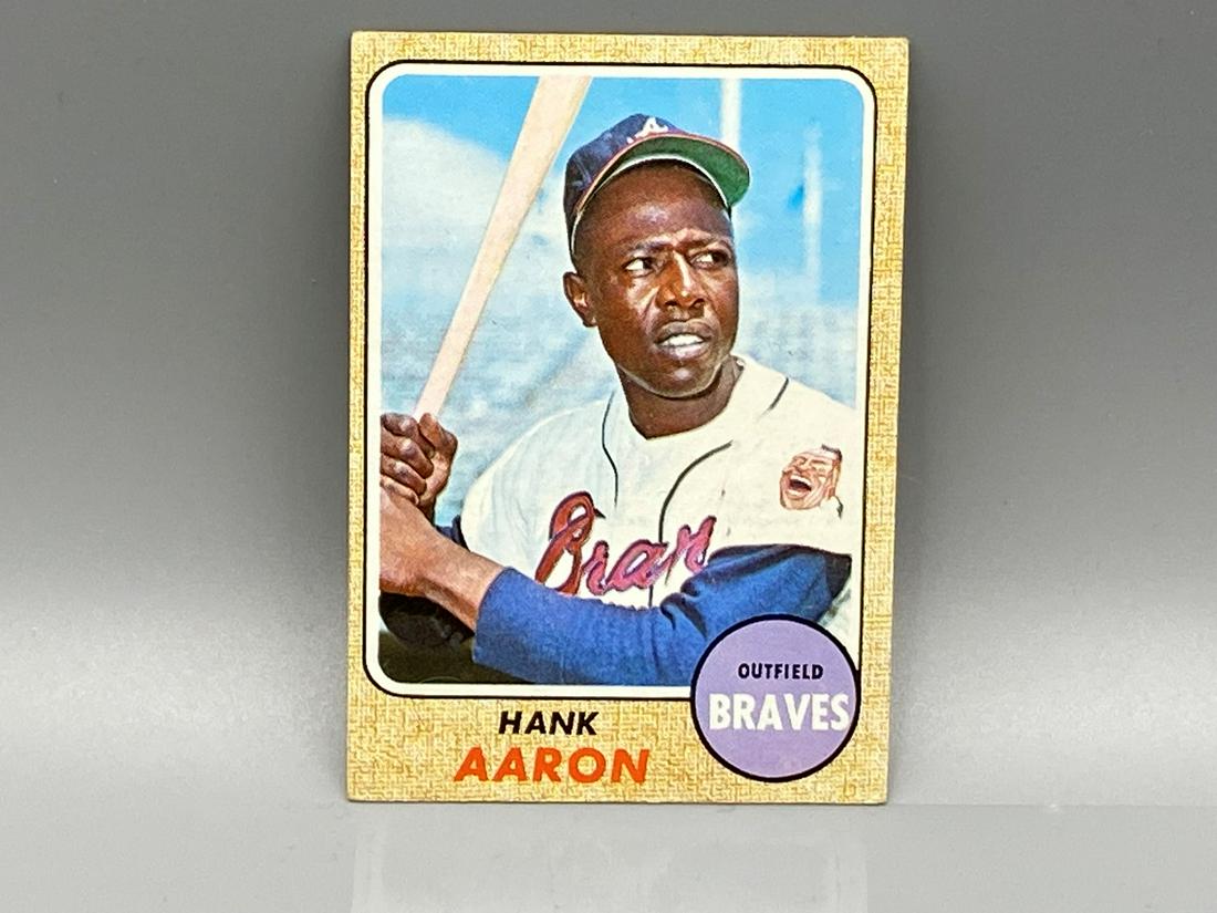 1968 Topps Hank Aaron #110