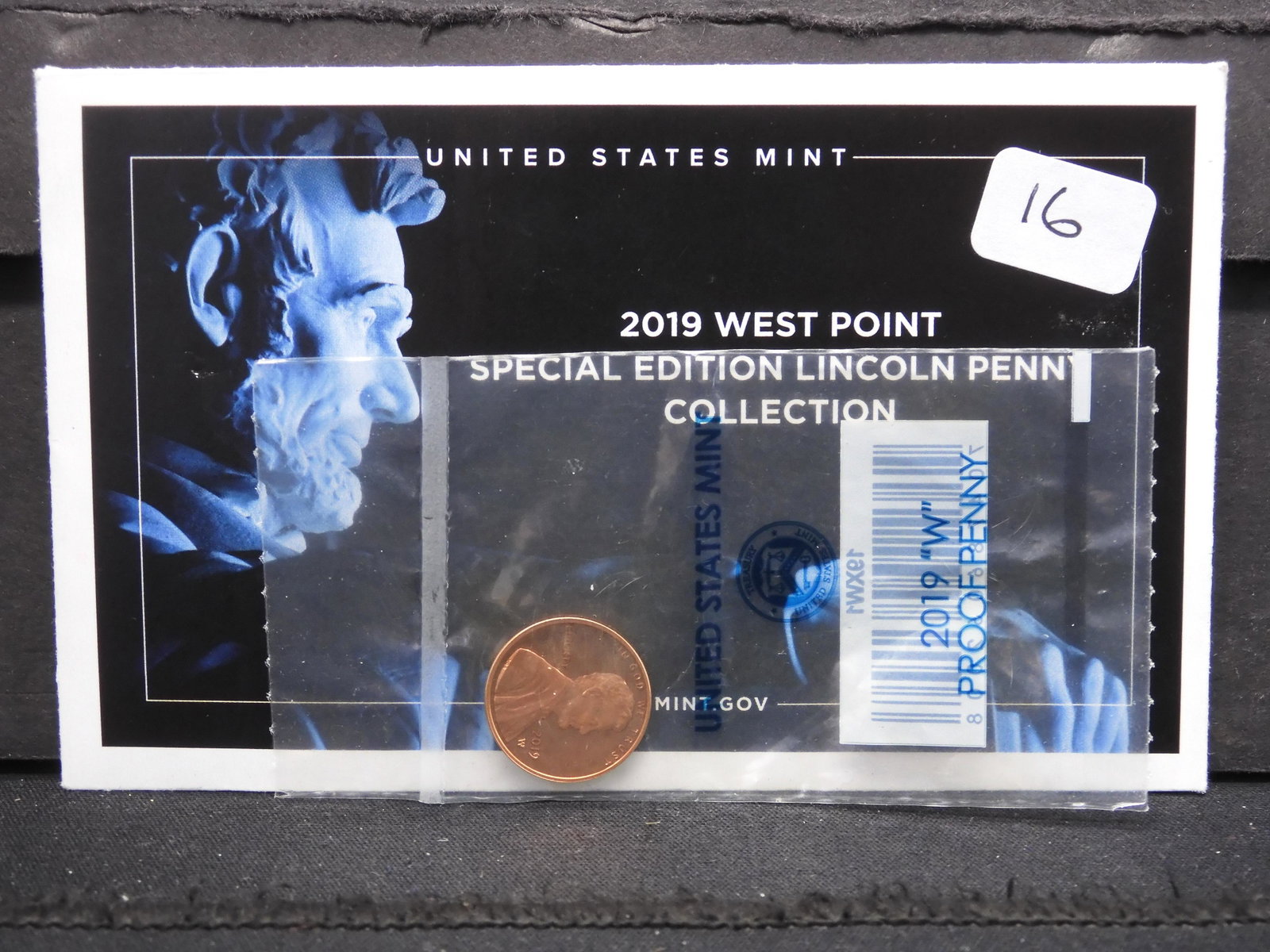 2019 West Point Special Edition Lincoln Penny