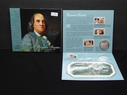 2006 Benjamin Franklin Coin & Chronicles Set Original