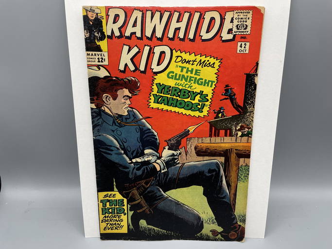 Rawhide Kid #42 1st Larry Lieber Issue Ink
