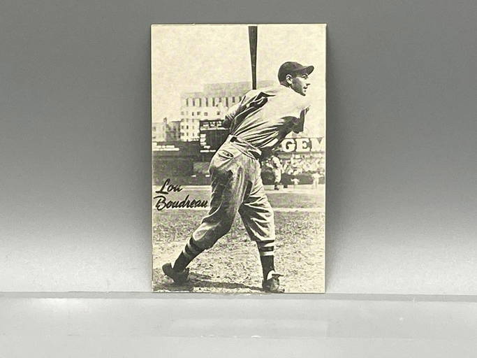 1947 Bond Bread Lou Boudreau Hof