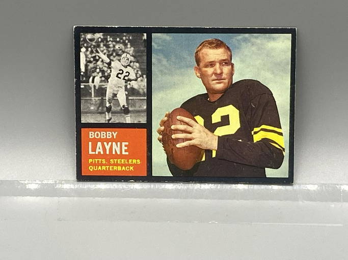 1962 Topps Bobby Layne #127 Hof