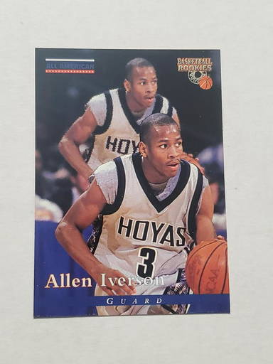 Allen Iverson Draft Card