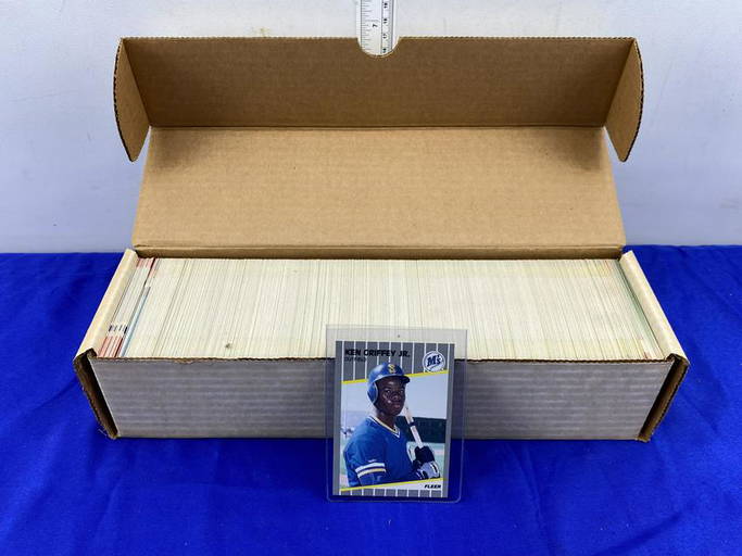 1989 Fleer Baseball Complete Set Griffey Rookie