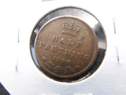 1851 Great Britain 1/2 Farthing Victoria