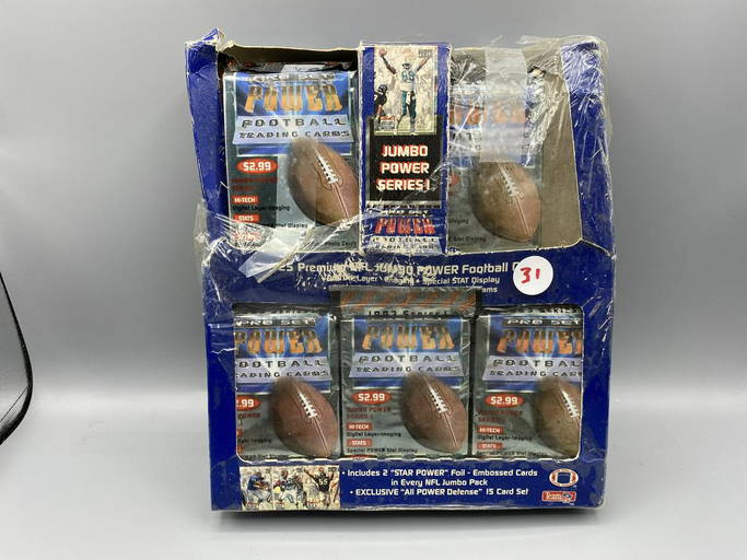 1993 Pro Set Football Jumbo Power Series 1 Box