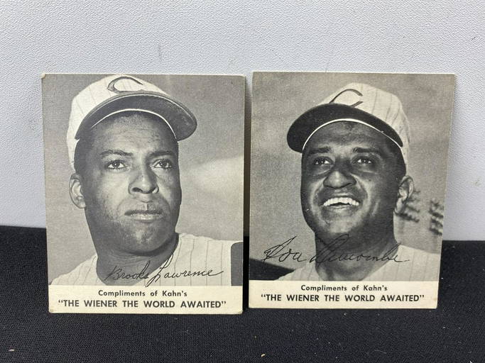 1960 Kahn's Brooks Lawrence & Don Newcombe