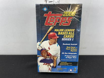 2001 Topps Series 1 Baseball Factory Sealed Hobby Box