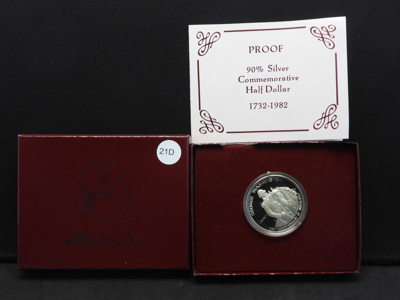 1982 S George Washington Commemorative Silver Proof