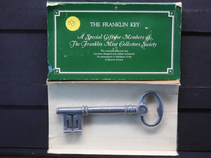 The Franklin Key Franklin Mint Collectors Society Set