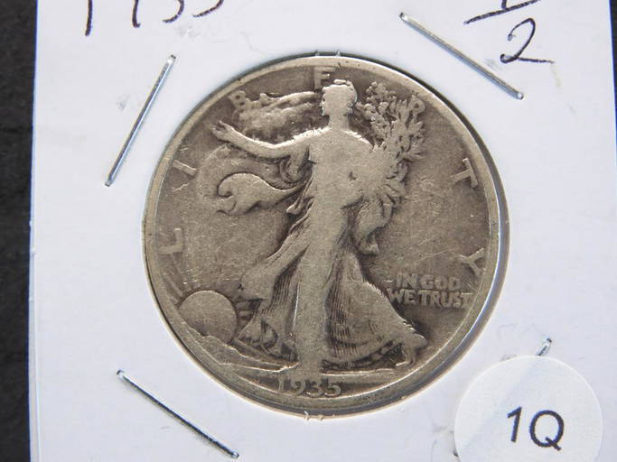 1935 Walking Liberty Half Dollar