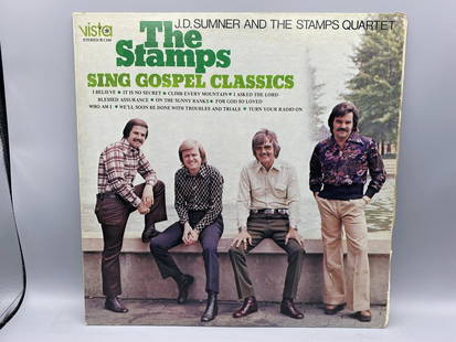 1973 Jd Sumner & The Stamps Sing Gospel Classics Signed Vinyl Album ...