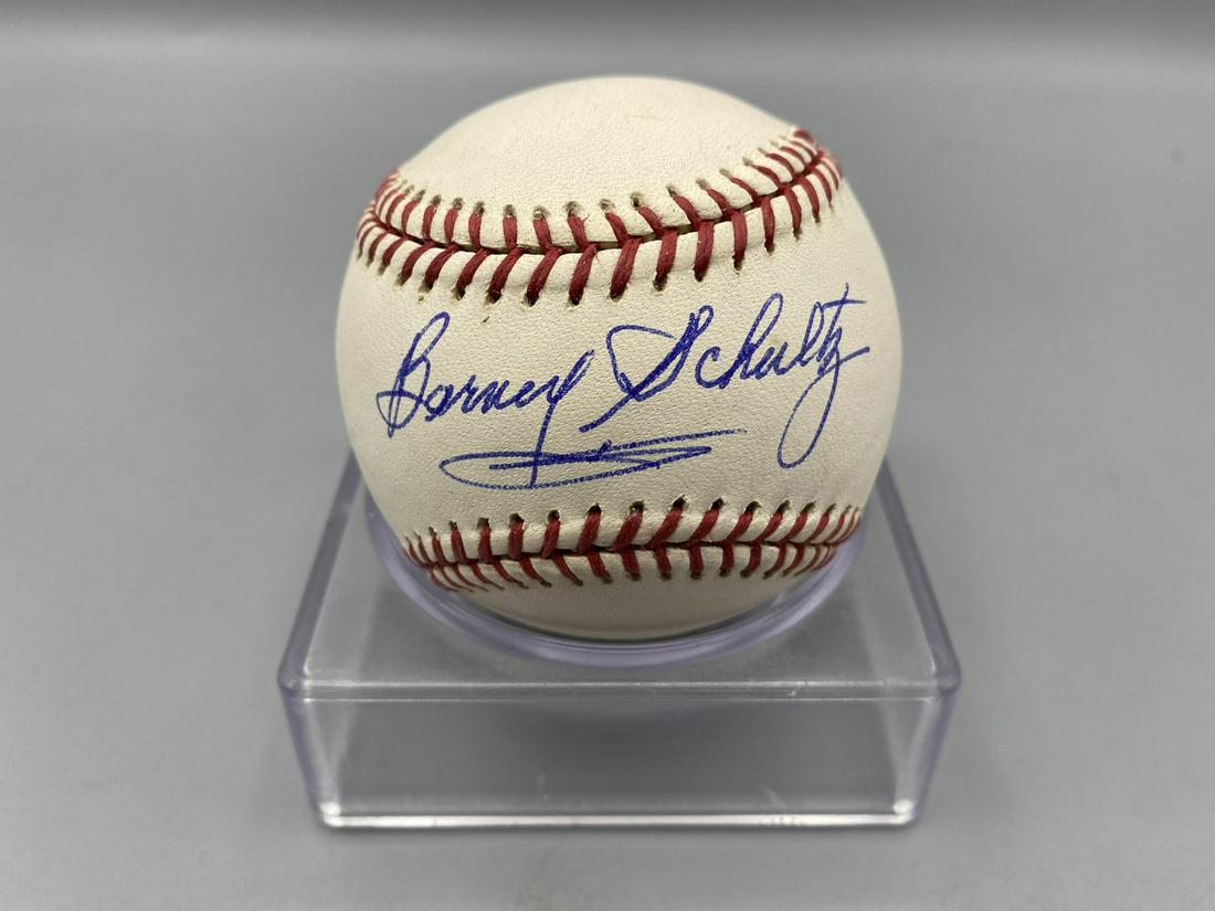 Barney Schultz Official Major League Signed Baseball - May 28, 2022 ...