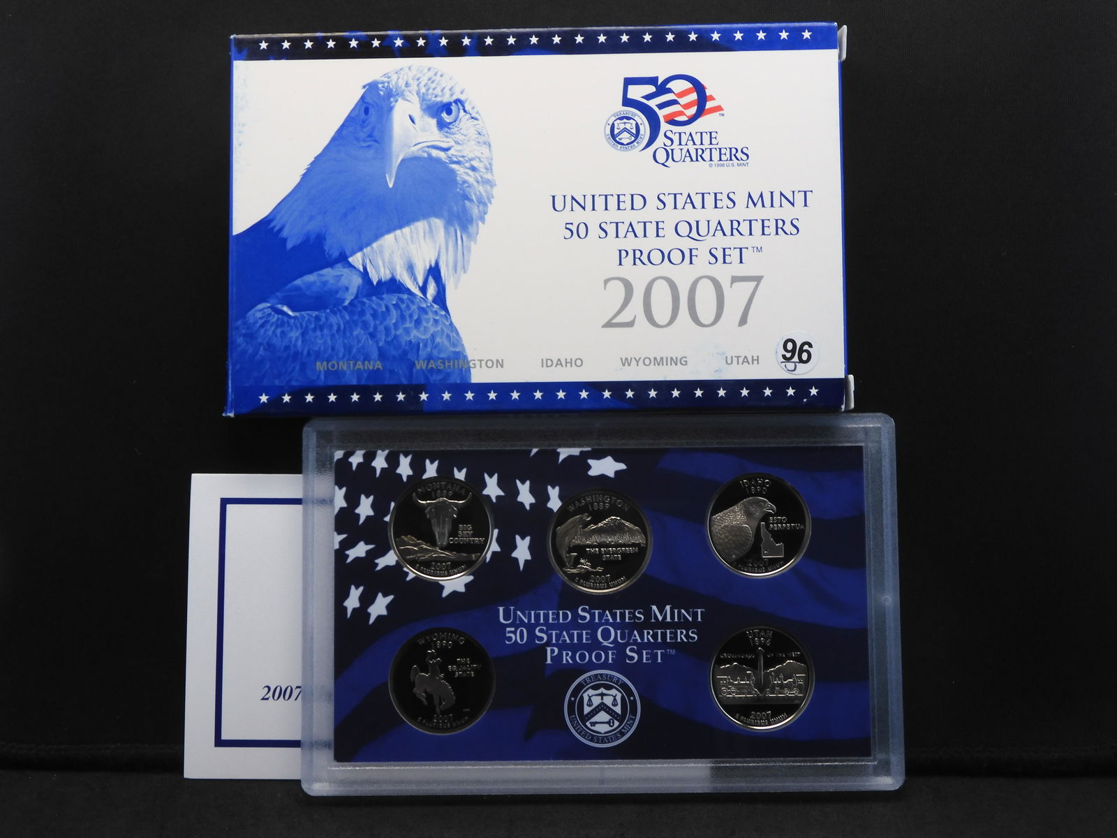 2007 S Us Mint 50 State Quarter Proof Set