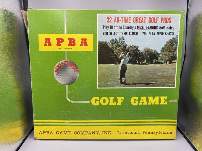 Vintage Apba Golf Game In Original Box