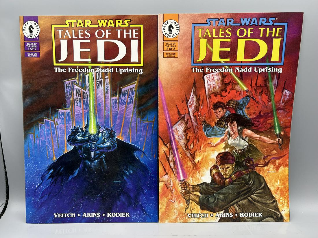 Star Wars Tales Of The Jedi The Freedom Nadd Uprising #1 & #2 Complete ...