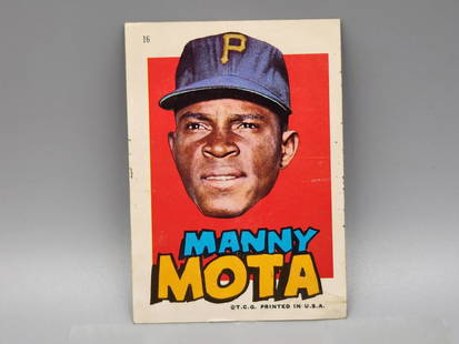 1967 Topps #66 Manny Mota