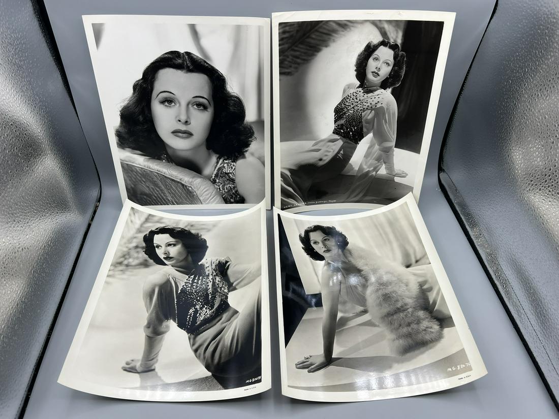 Lot of 6 Hedy Lamarr Movie Portrait Stills - Oct 29, 2022 | Richard L ...