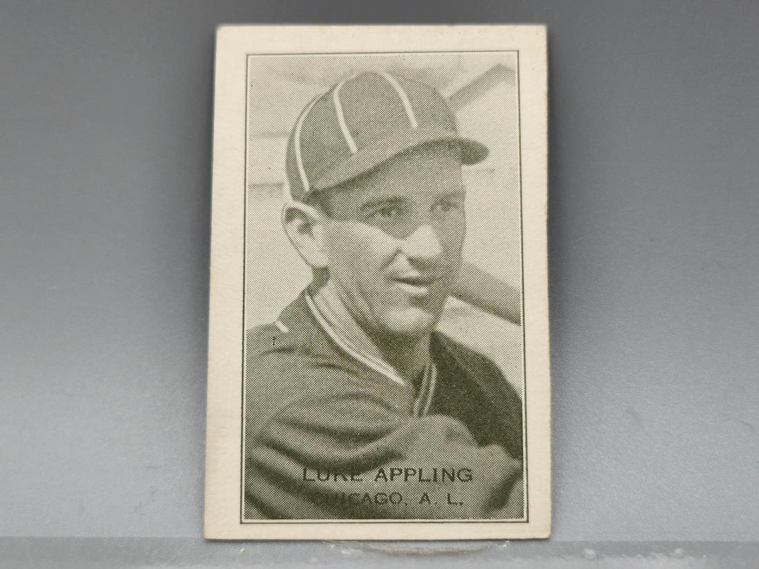 1920-30's Exhibit 4 on 1 Luke Appling Panel HOF - 1 Card - Dec 28, 2022 ...