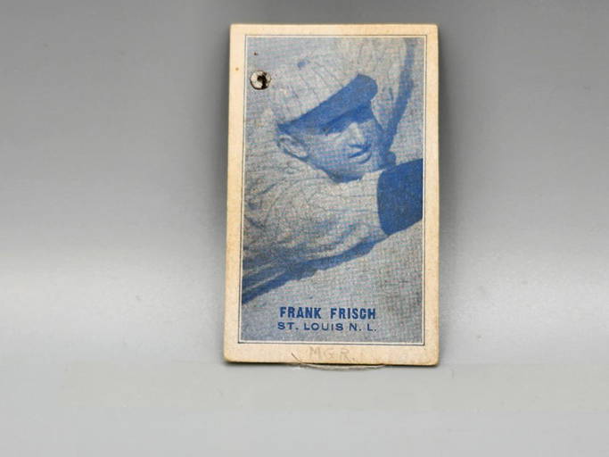 1920 30's Exhibit 4 On 1 Hand Cut Panel Frank Frisch Hof