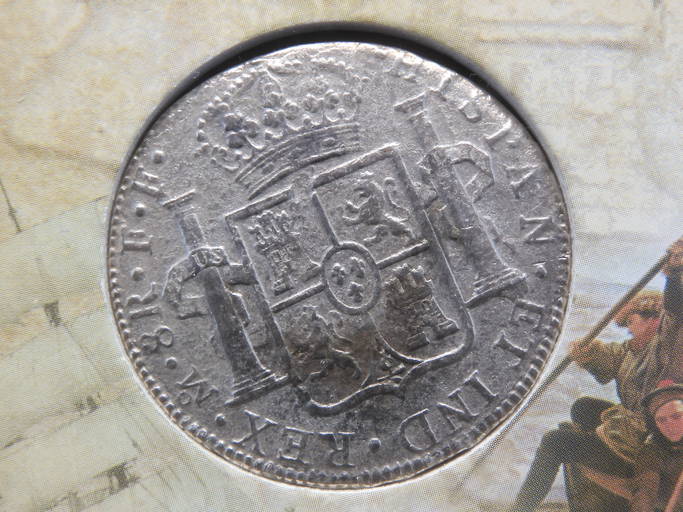 1783 8 Reals Silver Dollar Of The American Revolution