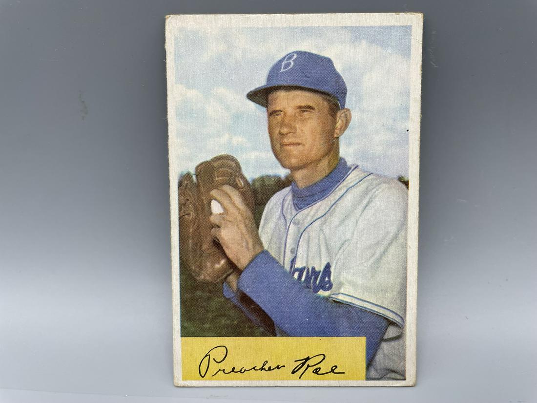 1954 Bowman Preacher Roe #218