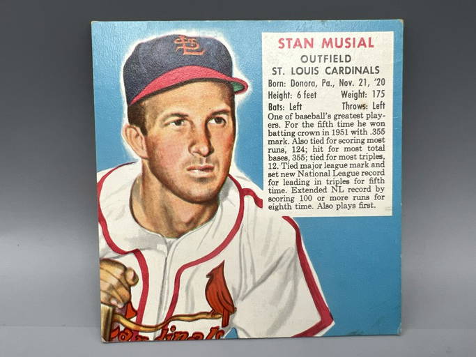 1952 RED MAN #16 STAN MUSIAL (HOF) (#0019B) on Mar 08, 2023 | Richard L ...