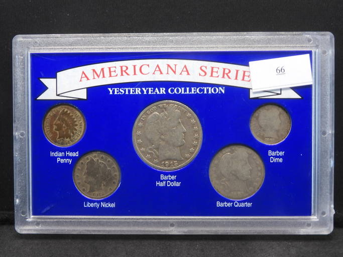 Americana Series Yesteryear Collection 5 Coins