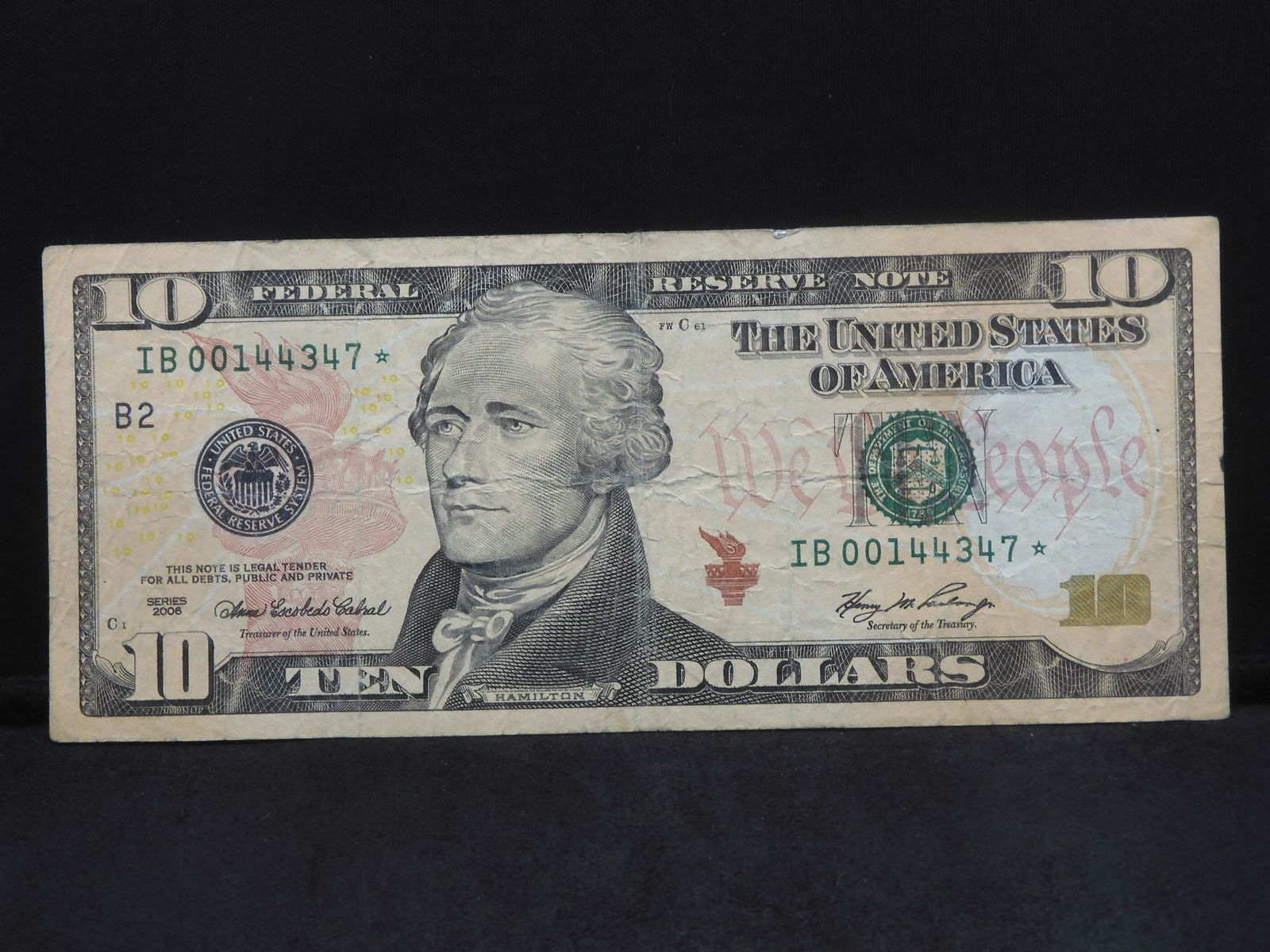 2006 Ten Dollar Star Note