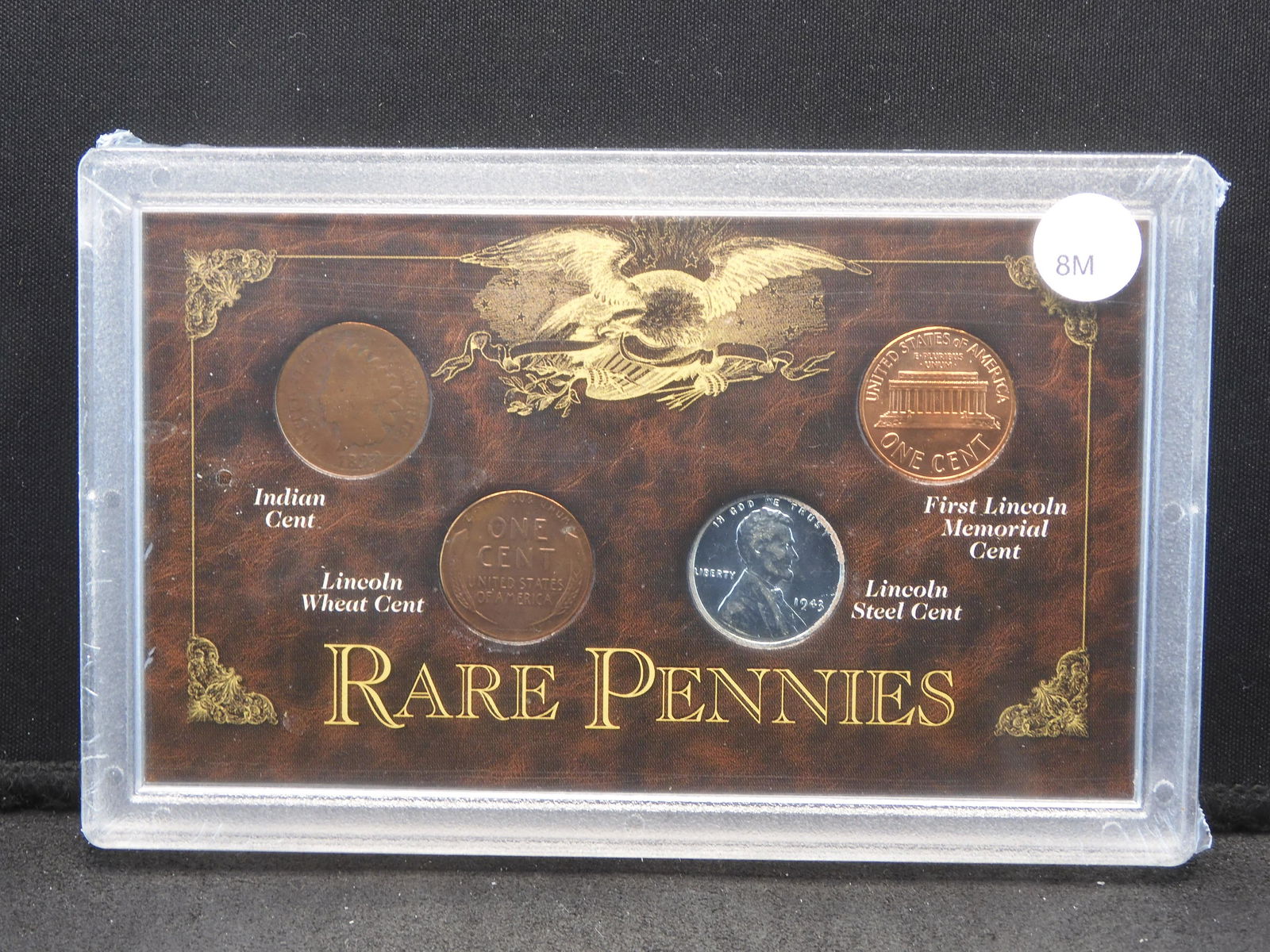 Rare Pennies Coin Collection With Certificate Of Authenticity.