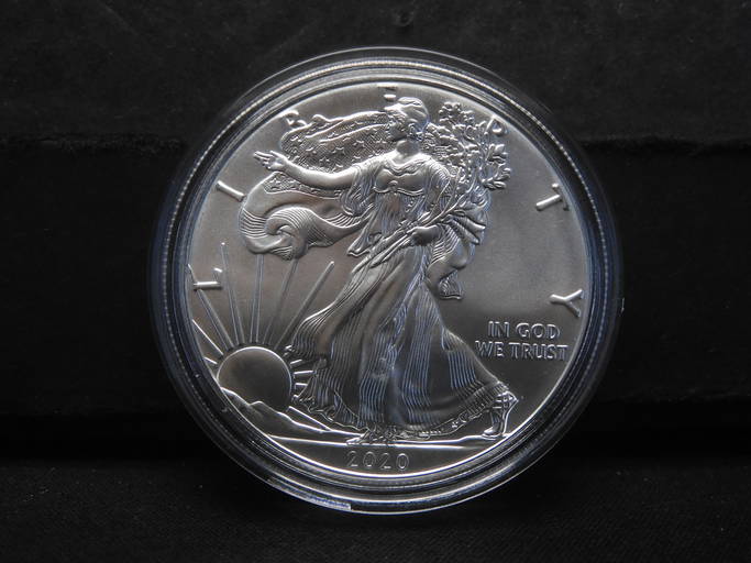 2020 Walking Liberty Silver Dollar 1 Ounce .999 Fine Silver Coin