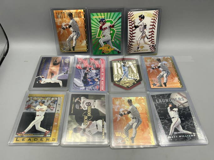 Lot Of (11) Matt Williams Numbered & Insert Cards