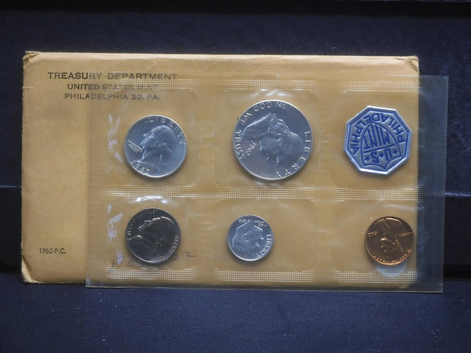 1962 Proof Set - Includes Three 90% Silver Coins Auction