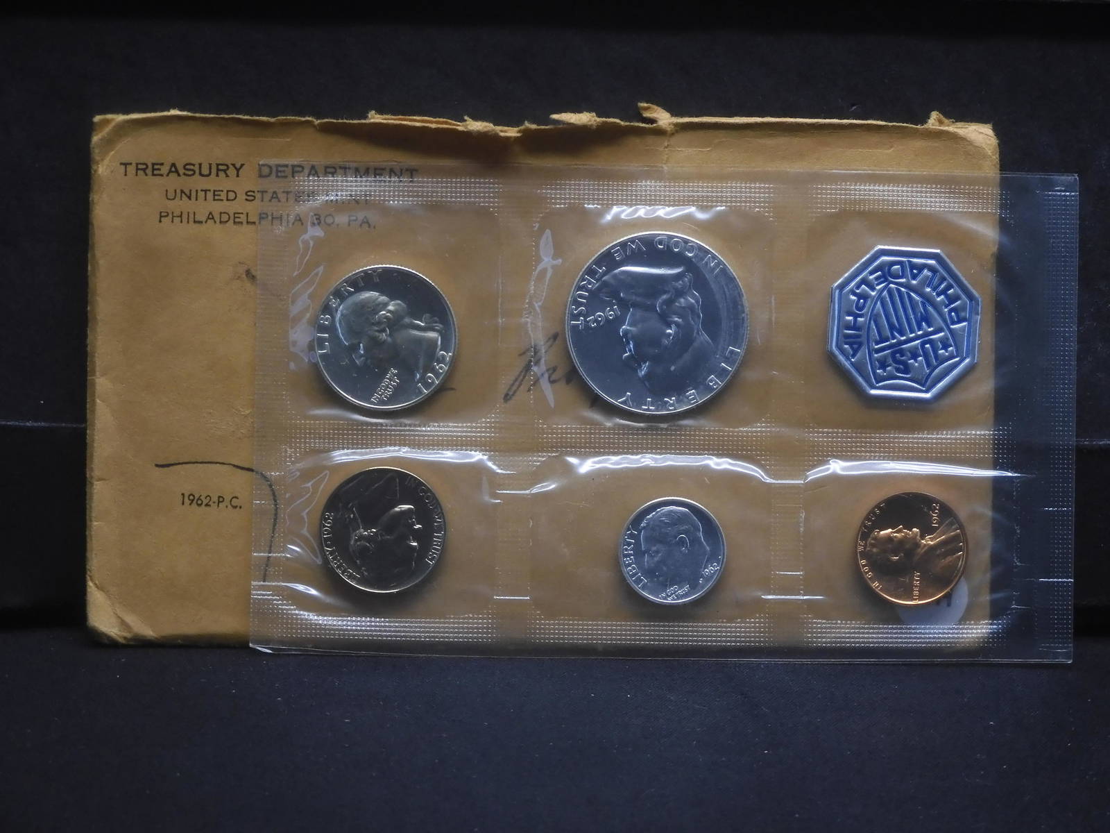 1962 Proof Set - Includes Three 90% Silver Coins Auction