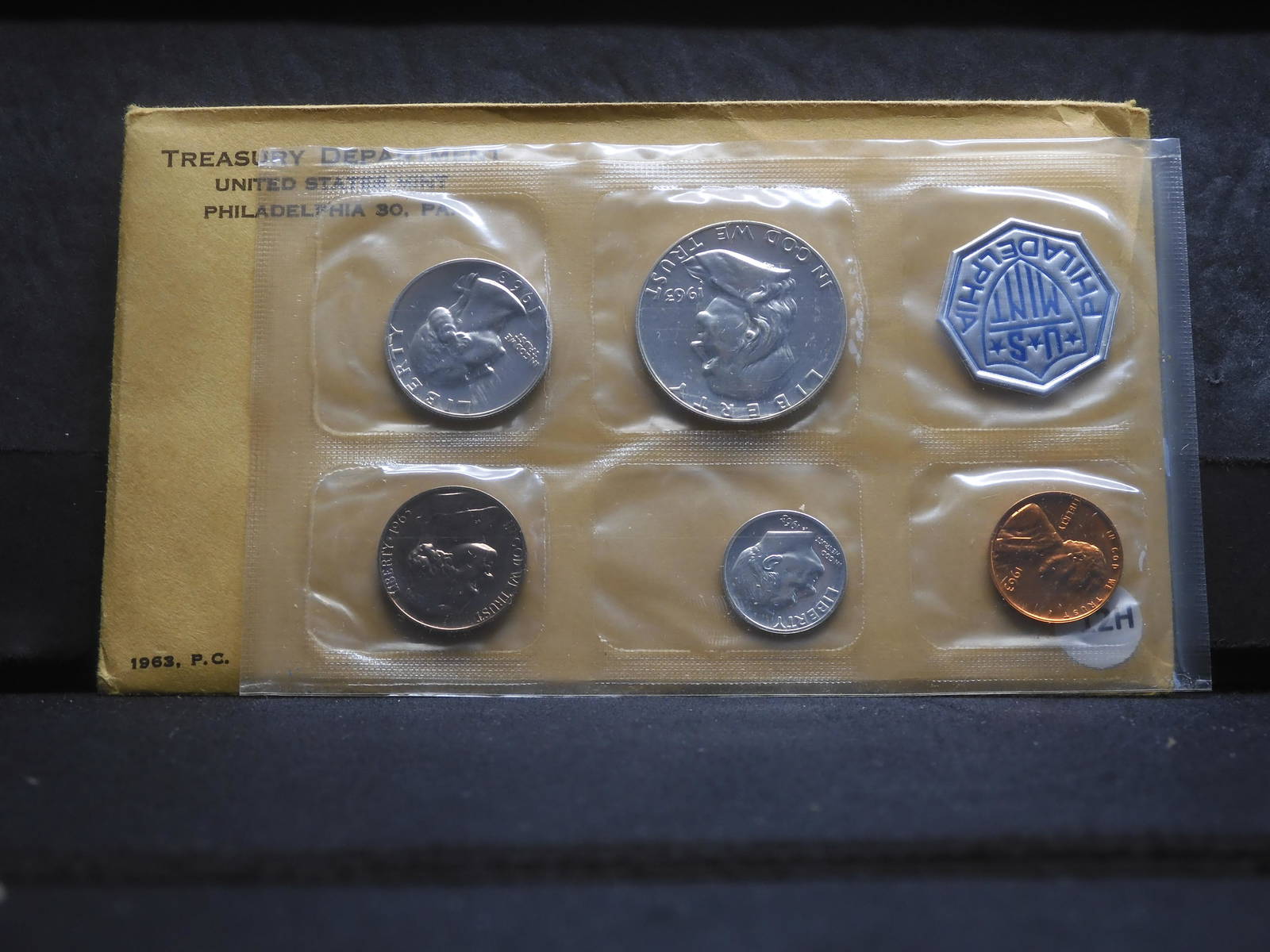 1963 Proof Set - Includes Three 90% Silver Coins Auction