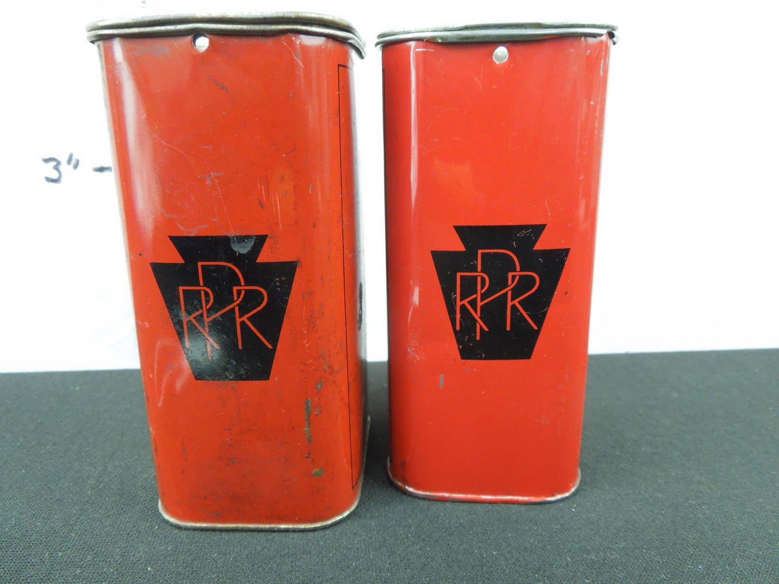 Pennsylvania Rail Road (2) Small Metal First Aid Kits Auction