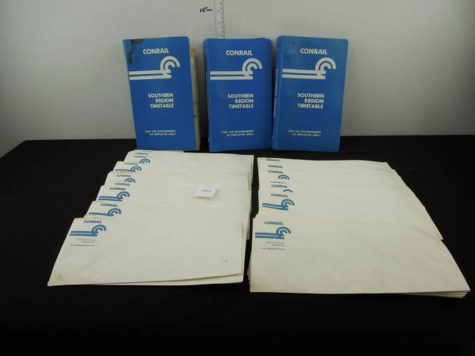 Conrail (3) Southern Region Timetables For Government Employees And ...