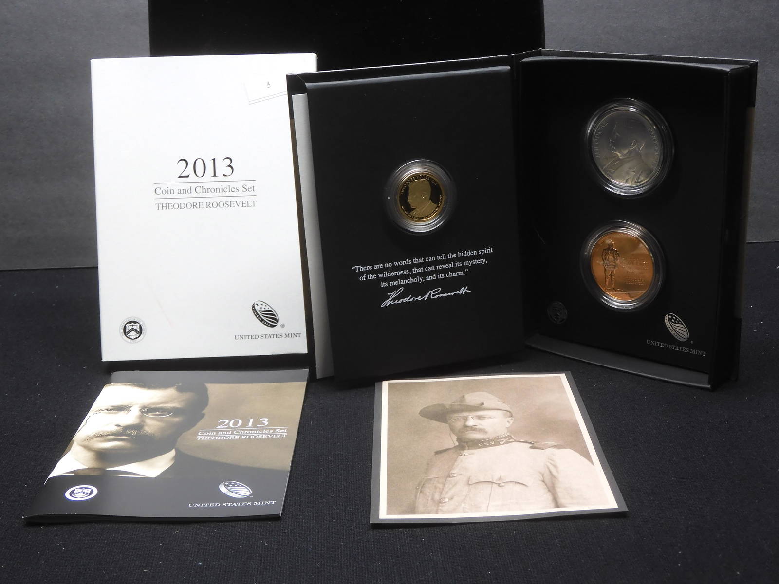 2013 Coin & Chronicles Set - Theodore Roosevelt Auction