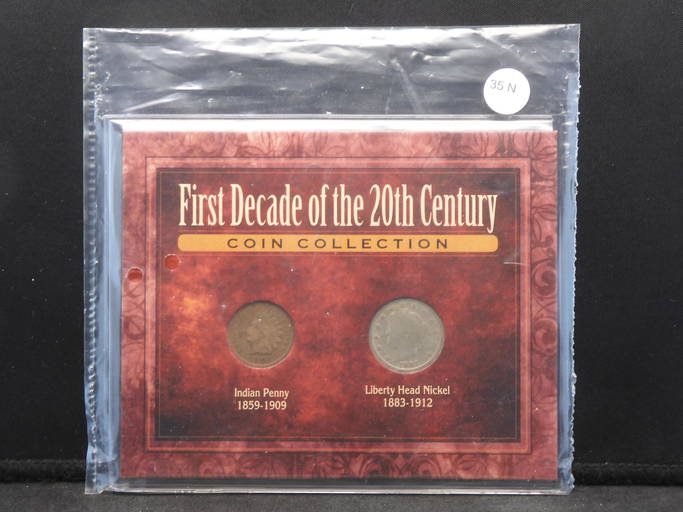 First Decade Of The 20th Century Coin Collection Issued By American ...
