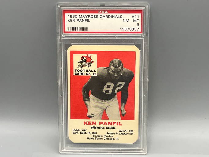 1960 Mayrose Cardinals #11 Ken Panfil Psa 8